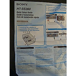 Sony HTSS360 5.1 channel Home Theater System (Black) (Discontinued by Manufacturer)