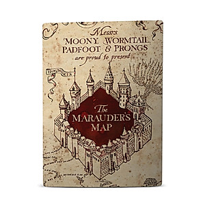 Head Case Designs Officially Licensed Harry Potter The Marauder's Map Graphics Vinyl Faceplate Gaming Skin Decal Compatible with Sony PlayStation 5 PS5 Disc Edition Console & DualSense Controller