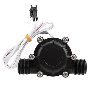 Kadimendium 3 Phase Hydro Generator AC 0-20V Multipurpose Water Turbine Generator Brushless Waterproof Water Flow Generator for Shower Head