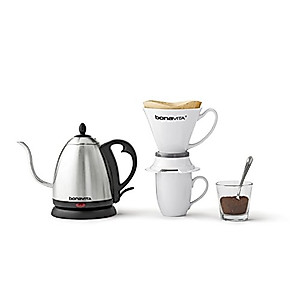 Bonavita 1.0L Electric Kettle Featuring Gooseneck Spout, BV3825B