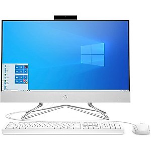 HP 24-dd0117c 23.8" AIO Computer R3-3250U 8GB 512GB SSD W10H White 1K0D7AA (Renewed)