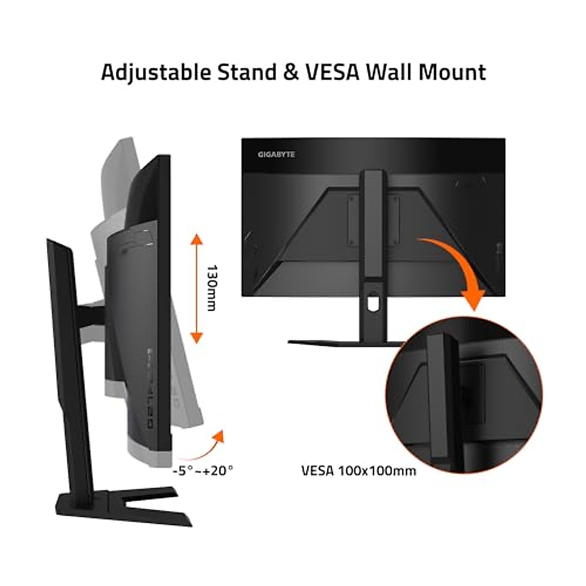 GIGABYTE G27FC A (27" 165Hz 1080P Curved Gaming Monitor, 1920 x 1080 VA 1500R Display, 1ms (MPRT) Response Time, 91% DCI-P3, FreeSync Premium, 1x Display Port 1.2, 2x HDMI 1.4)