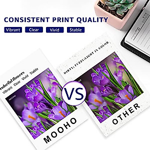 Mooho (with Chip Compatible Toner Cartridge Replacement for HP 206X 206A W2110X W2110A for HP Color Pro MFP M283fdw M283cdw M255dw M283 M255 Printer (Black Cyan Yellow Magenta, 4-Pack)