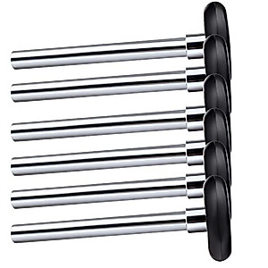 EWONICE 10 Pack Nylon Garage Door Roller, 4" Stems / 2" Inch Ultra-Quiet Rollers, 6200RS Double Seals Precision Bearings, Durable and High Load (Black)