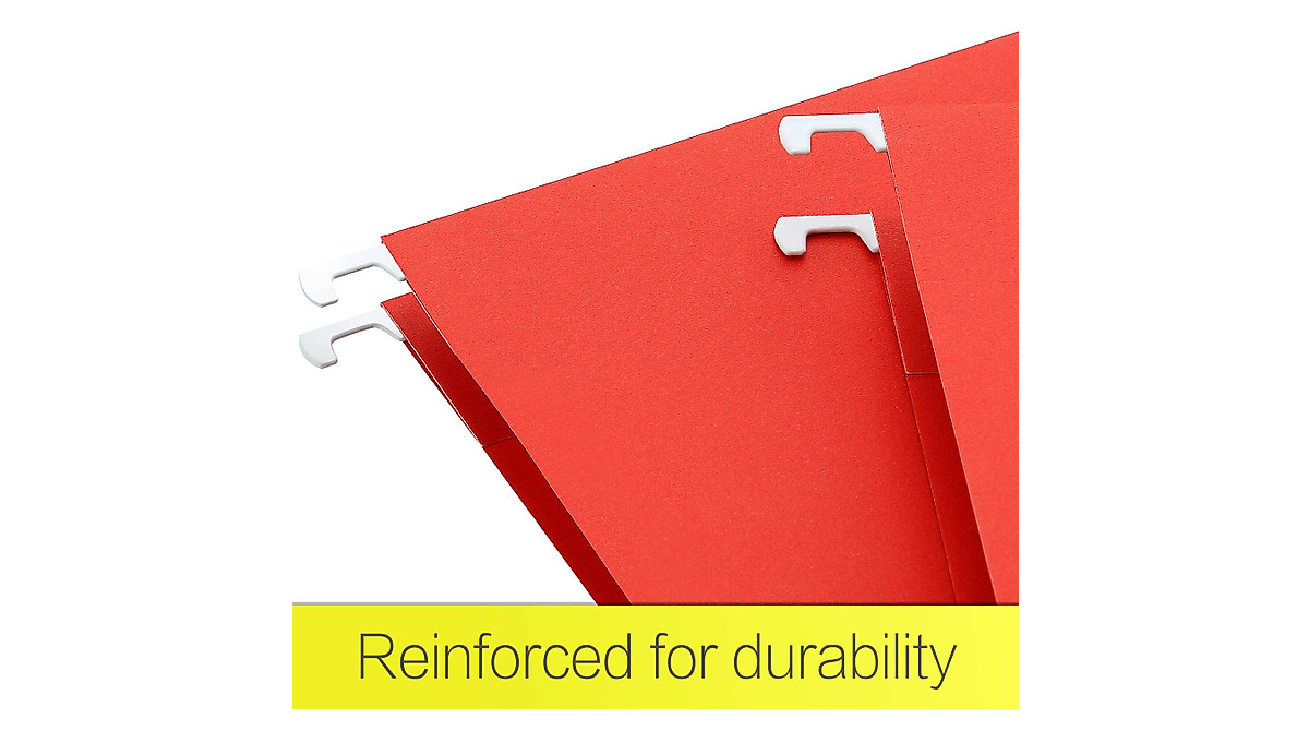 HERKKA Heavy Duty Hanging File Folders - 30 Pack for Bulky Files