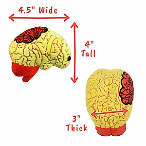 GIANTmicrobes Anxiety Plush Toy, Anxiety Stuffed Animal, Emotional Support Plush, Mental Health Awareness Gifts, Anxiety Pillow, Funny Anxiety Gifts, Mental Health Matters, Psych Nurse Gifts