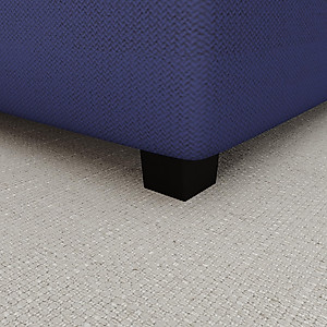 YOUGUO Modular Sectional Sofa U-Shaped Sofa, 110 Inch Modular Sectional Sofa Couch with Storage Seats, Linen Reversible Sectional Sofa for Living Room Apartment, Blue