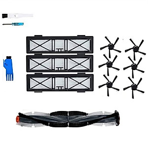 ALPGEN Main Side Brush Filter/Fit for Neato/Fit for Botvac D85 D3 D5 D7 /Fit for Connected D Series Robot Vacuum Accessories Sweeping Robot Set
