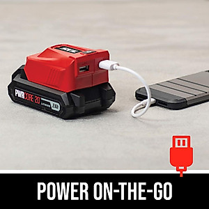 SKIL PWR CORE 20 Brushless 20V 6-1/2'' Circular Saw Kit, Includes 4.0 Ah Battery, PWR ASSIST UBS Adapter AND PWR JUMP Chargers - CR5413-1A