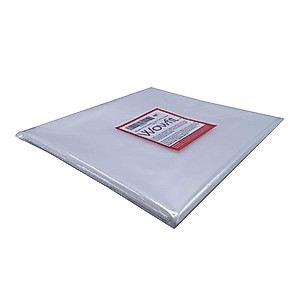 Wowfit 5 CT 40x60 inches Clear Giant Storage Bags Perfect for Dustproof, Moistureproof, Luggage, Suitcase, Comforter, Chair, Kids Bike and More (Include 5 Ties, XXL Bags are 2 Mil, Flat)