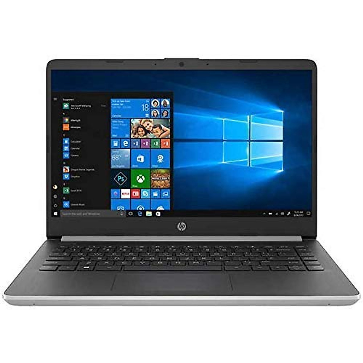 2020 HP Pavilion 14" FHD Laptop Computer, Intel Pentium N5000 Processor, 4GB DDR4 RAM, 64GB eMMC SSD, HD Webcam, HD Audio, HDMI, Intel UHD Graphics, Windows 10 S, Silver