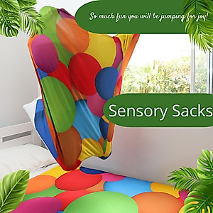 Dr Squish Sensory Sock - Bag - Sack - Washable - Body Pod - Comfortable Blanket - Blankets & Throws - Full Body wrap - Self Soothing - Wearable Blanket for Kids (3-5 years, 40 x 27 Inch)