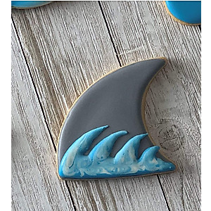 Shark Fin Cookie Cutter, 3" Made in USA by Ann Clark