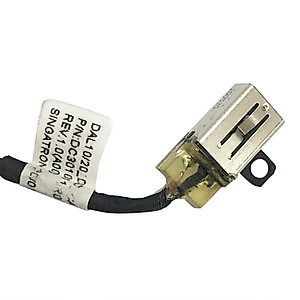 Zahara DC Power Jack Cable for Dell Inspiron 15 3583 3585 3493 3593 5593 14 3482 5493 17 3793 3785 P35E007 /Latitude 3490 3590 E3490 E3590 CN: 0228R6 228R6 CN-0228R6-E8C00 P/N: DC301011R00 DC301012300