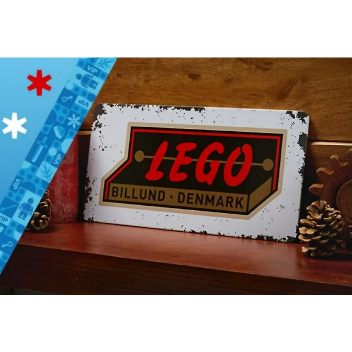 LEGO 5007016 1950's Retro Tin Sign
