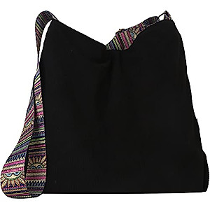 Tote Bag Women Large Crossbody Bag Stylish Handbag for Women Corduroy Hobo Bag Fashion shoulder Bag Purse (Black)