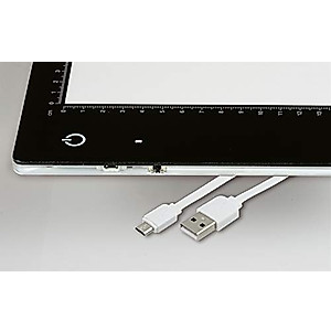 Kaiser Slimlite Plano 5000K 10.5x15.5" Battery/AC Thin Dimmable LED Lightbox (202454)