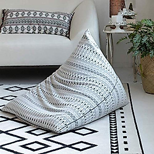 GYDJBD Lazy Sofa Bean Bag Chair, Leisure Bedroom Small Tatami Sofa, Polyester, Durable and Supple Touch, Exquisite Feeling of Gloss