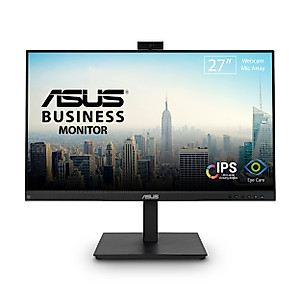 ASUS 27” 1080P Video Conference Monitor (BE279QSK) - Full HD, IPS monitor (Renewed)