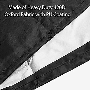 YardJoyliz Waterproof 6ft Oval Stock Tank Pool Cover