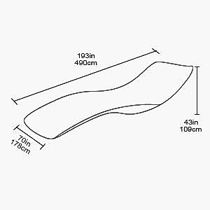 Generic Pool Lounge Chairs -Sun Shelf Lounge Chair - Compatible with All Pool Types - Up to 9"" in The Water(CF117), White