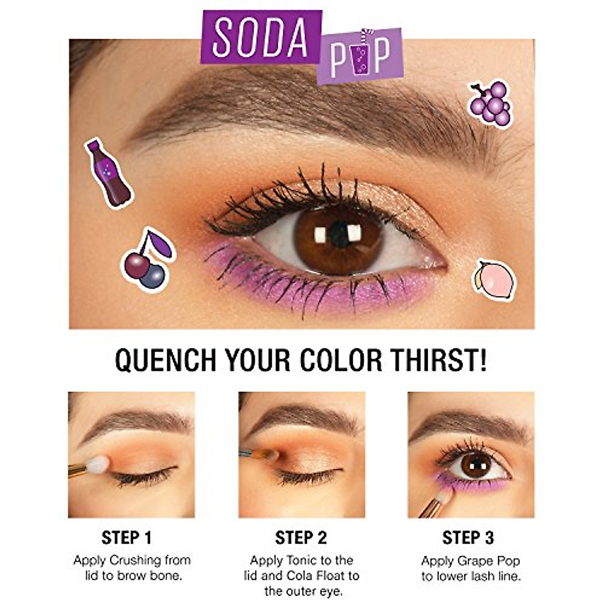 Maybelline Eyeshadow Palette Makeup, Soda Pop
