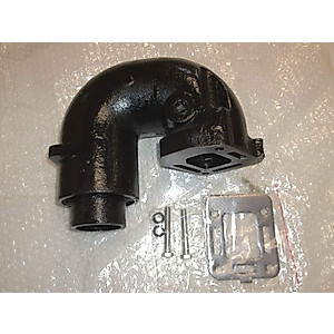 Exhaust Manifold Elbow/riser compatible with Mercruiser 3.0 4 cyl Mercury 12076A2 3.0L 12076