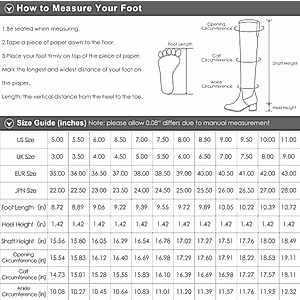 DREAM PAIRS Women's Army Brown Pu Leather Knee High Winter Riding Boots Size 10 M US