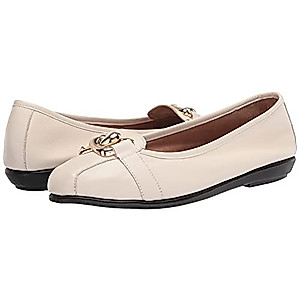 Aerosoles Women's Bristol Ballet Flat, OFF White, 5.5