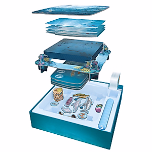 Sit Down! Dive Board Game - Unique Transparent Ocean Cards, Push Your Luck, Catch a Ride on a Sea Turtle or Dolphin - First to 23 Points Wins, 1-4 players, 20-30 mins, Ages 8+