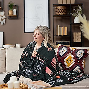 BdayPtion 80th Birthday Gift for Women, Turning 80 Birthday Decoration Gift, Eighty Birthday Present, 80 Year Old Bday 1943 Blanket 60" X 50", Bed Sofa Throw Blanket