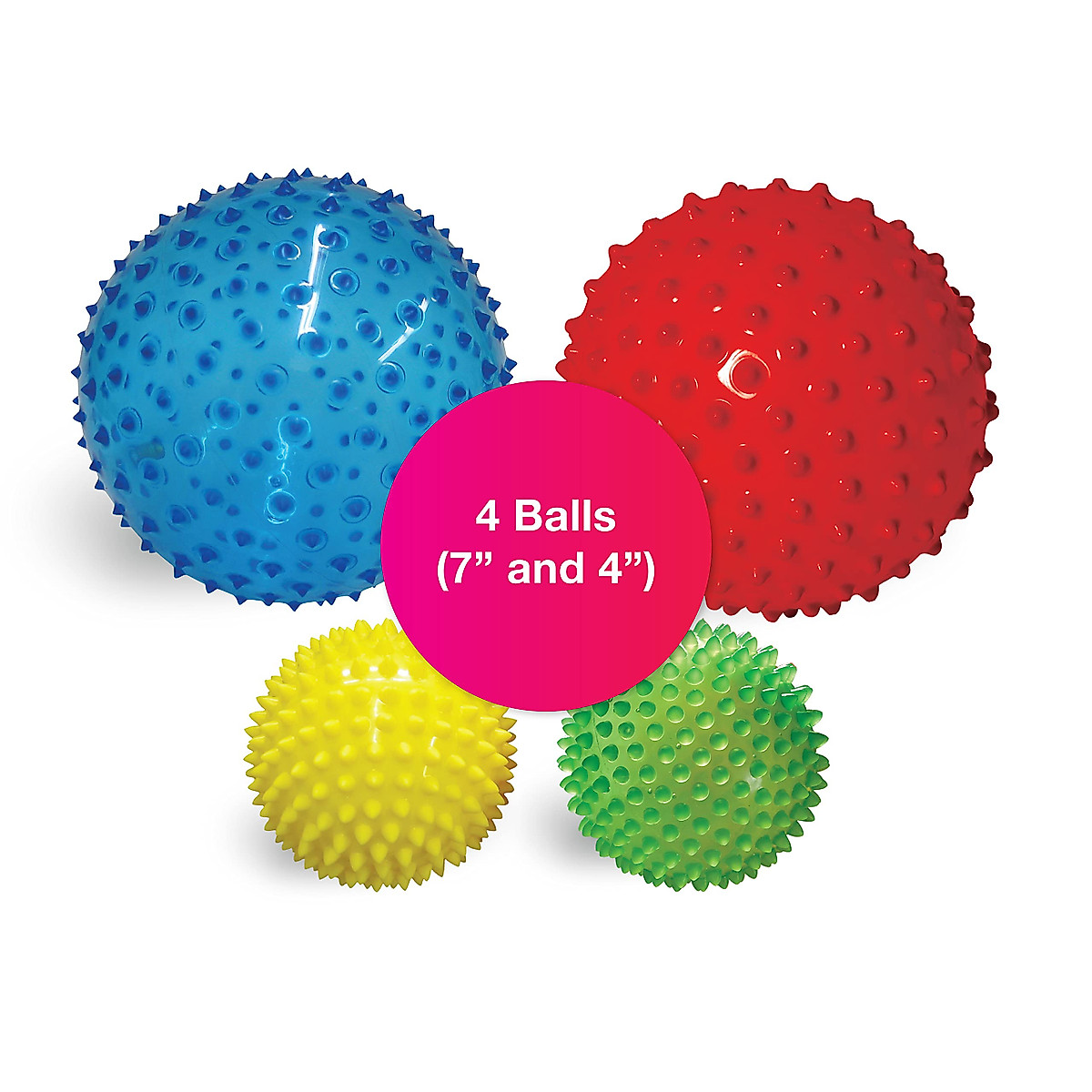 Edushape Sensory Ball Mega Pack, 4 Piece