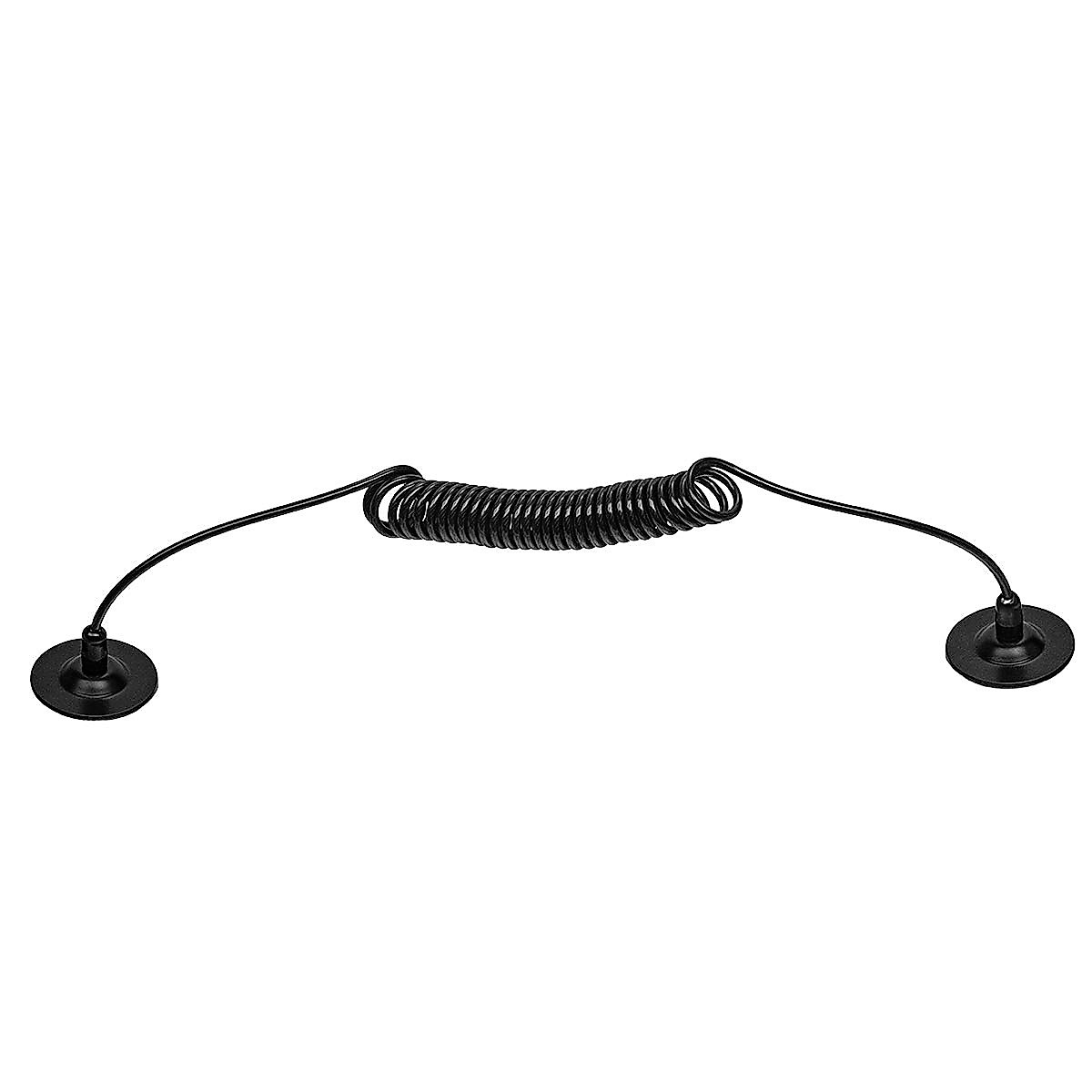 I3C 1.5M/4.9Ft Retractable Remote Control Tether, Remote Leash, Remote Cord, Remote Control Security Lock for TV, DVD, Game Console, Tablets