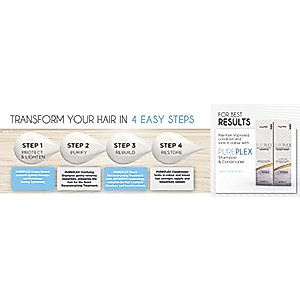 Knight & Wilson PurePlex Cream Hair Bleach. Powder Free. Bond Reconstructing. Up to 8 of Lift, Protects & Repairs during Lightening. Complete bleaching kit with tint bowl and brush. Ammonia Free.