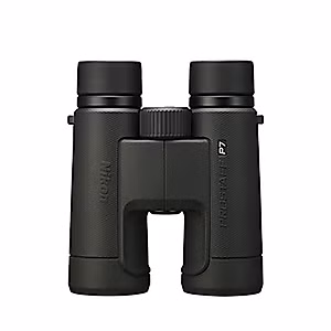 Nikon PROSTAFF P7 10x42 Binocular | Waterproof, fogproof, Rubber-Armored Full-Size Binocular, Oil & Water Repellent Coating & Locking Diopter | Official Nikon USA Model