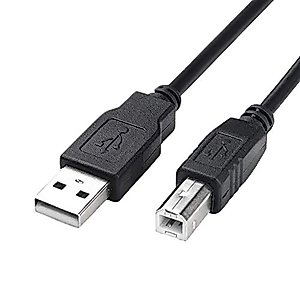 USB Printer Cable Cord Compatible for Brother MFC-L2710DW L2750DW L5700DW L6700DW J805DW J895DW J880DW L8900CDW L3770CDW L3710CW J690DW J497DW J5830DW J6930DW L5800DW L6800DW L8610CDW J775DW MFC7240