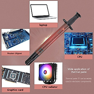 Thermalright TFX 2g Thermal Paste Heat Sink Compound 14.3W/m.k, 2 Grams, Graphic Card CPU Thermal Grease, Laptop Thermal Grease