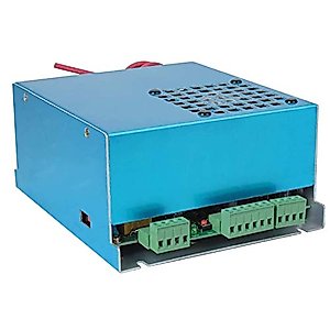 40W CO2 Laser Power Supply for CO2 Laser Engraver Cutter MYJG, 110/220VAC CO2 Laser Engraving Cutting Machine Power Supply