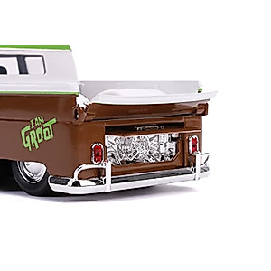 Marvel Guardians of The Galaxy 1:24 Volkswagen Bus Die-Cast Car & 2.75" Groot Figure, Toys for Kids and Adults