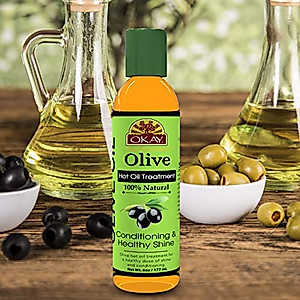 OKAY HOT OIL TREATMENT OLIVE 6oz / 117ml