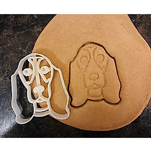 Basset Hound Cookie Cutter and Dog Treat Cutter - Face - 3 inch
