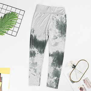 Bblulu 2 Pack High Waist Leggings for Women Anti Cellulite Textured Yoga Pants Scrunch Booty Lifting Workout Tights for Women