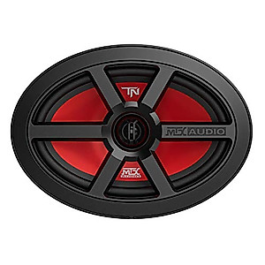 MTX Terminator69 60 Watt RMS 2 Way Polypropylene Coaxial Car Speakers, (1 Pack)