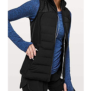LULULEMON Down for It All Vest Sz 6 (Black)