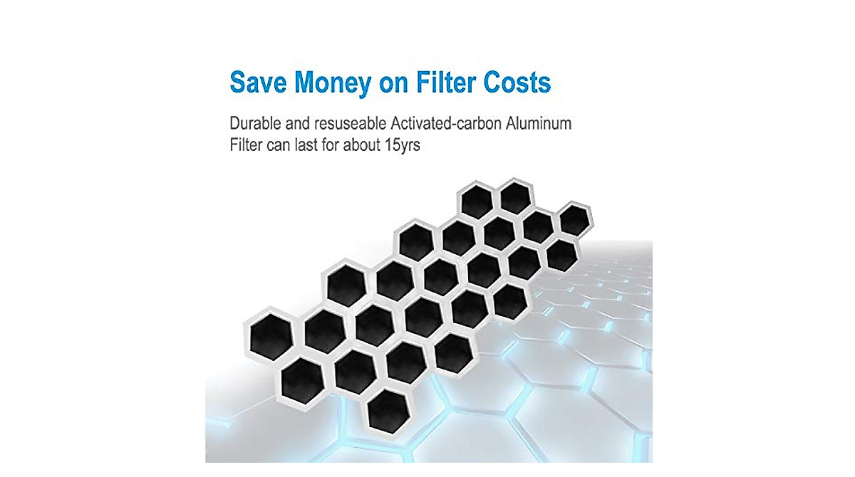 TREKOO Quiet Auto Sensor for Bedroom, Bathroom & Office