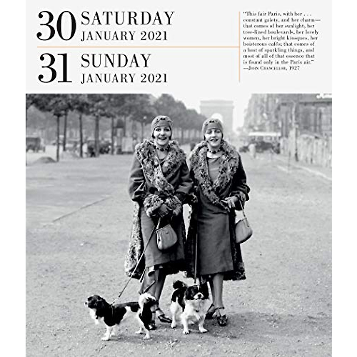 Paris Page-A-Day Gallery Calendar 2021