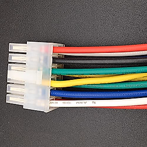 Aokus Dual 12 PIN Power Plug Wire Harness for XDM17BT, XDM290BT