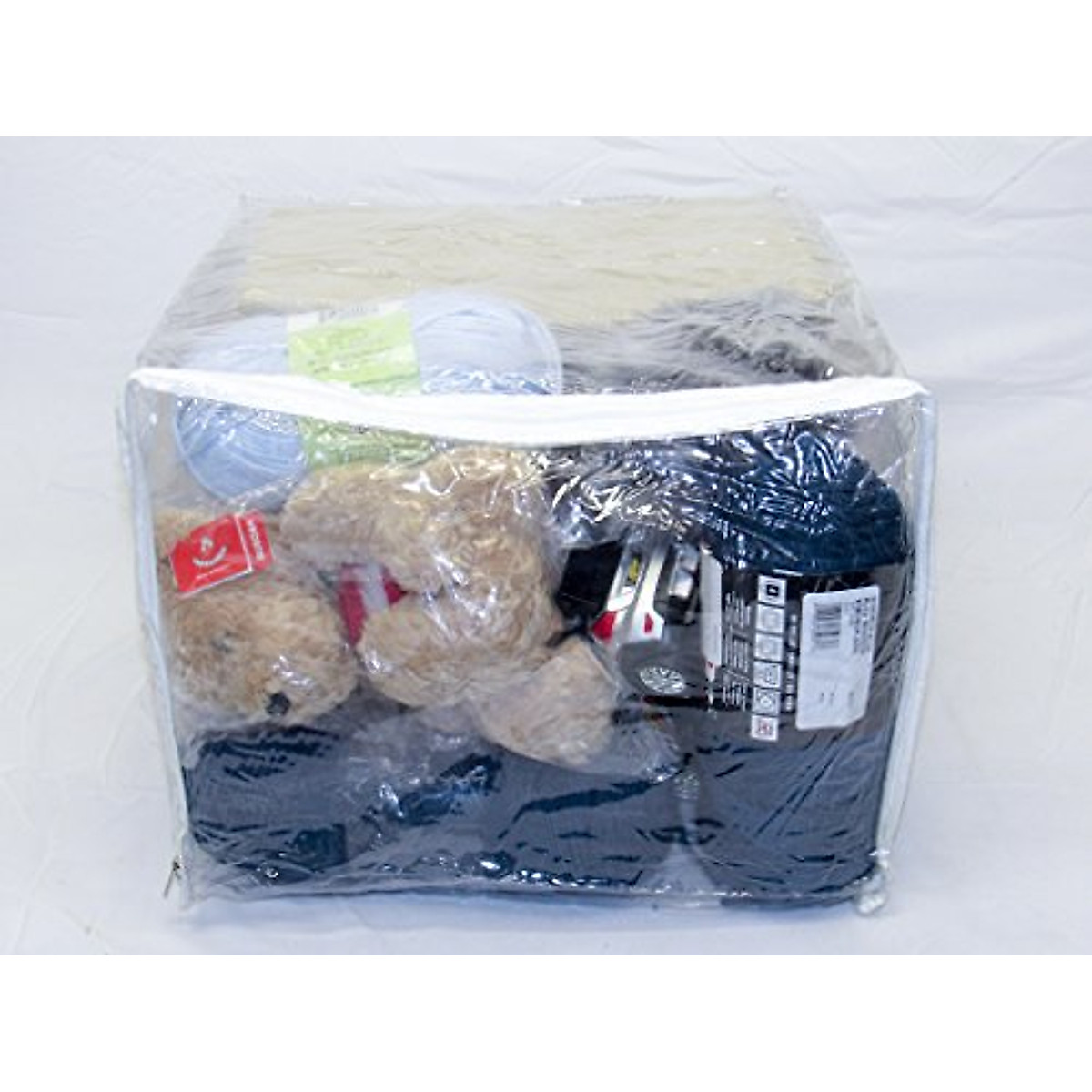 Oreh Homewares X-Large (15" x 18" x 12") Heavy Duty Vinyl Zippered Storage Bags (Clear) for Sweaters, Blankets, Comforters, Bedding Sets (14 Gallon) 5-Pack