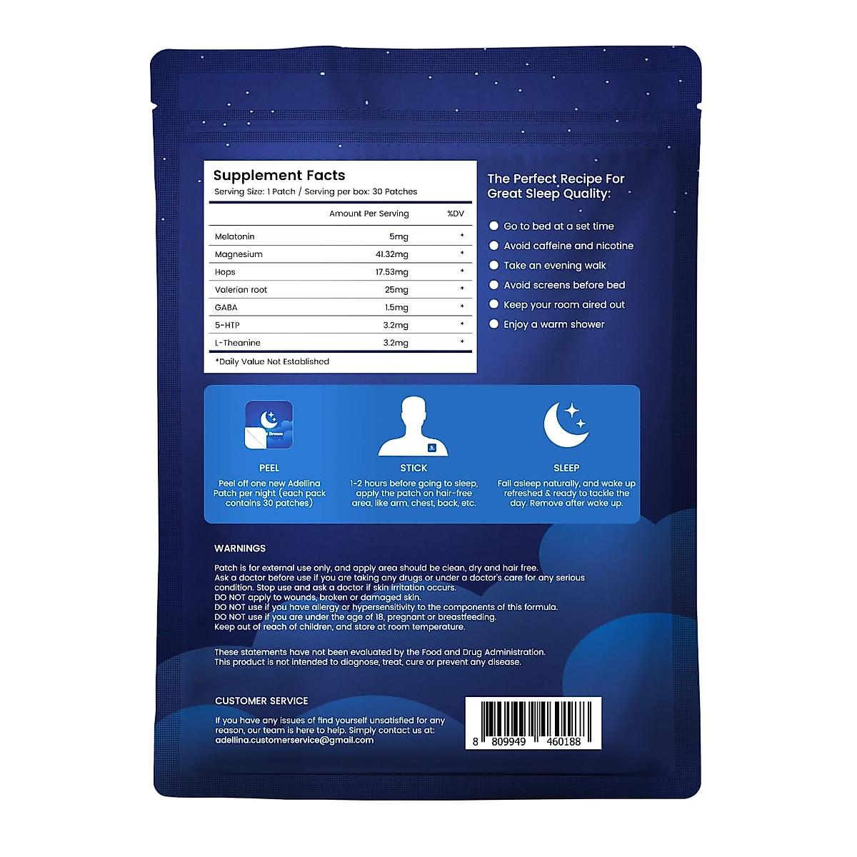 Adellina Patches for Men and Women