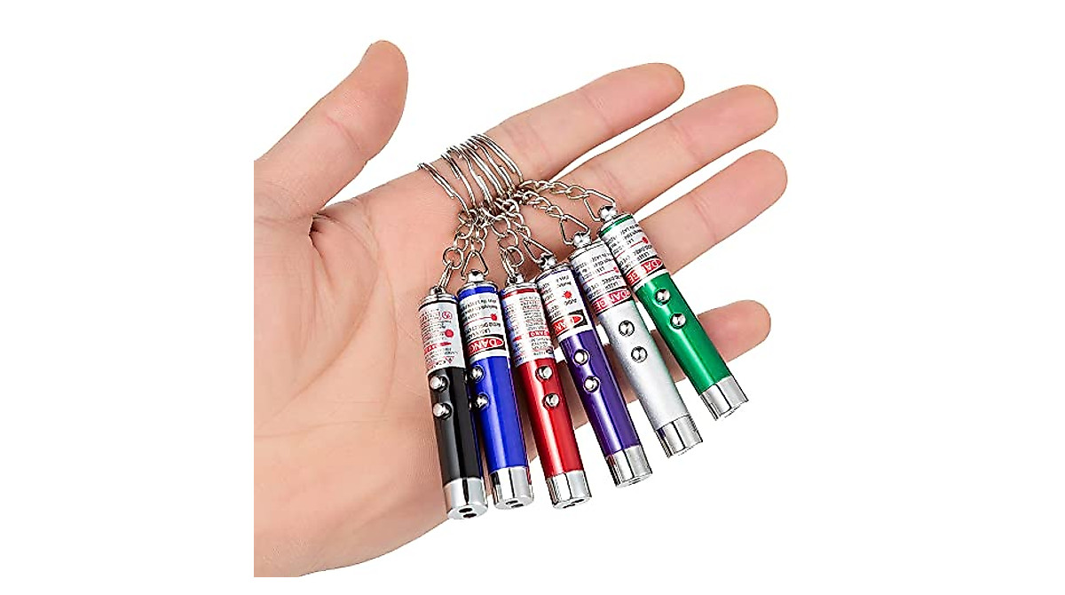 WNZQK 6 PCS Cat Laser Pointer Toys for Interactive Fun